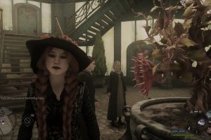 Мод «Goth Professor Garlic» для Hogwarts Legacy