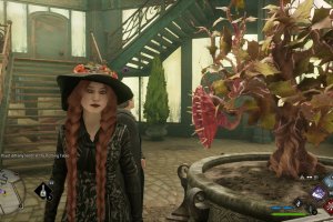 Мод «Goth Professor Garlic» для Hogwarts Legacy